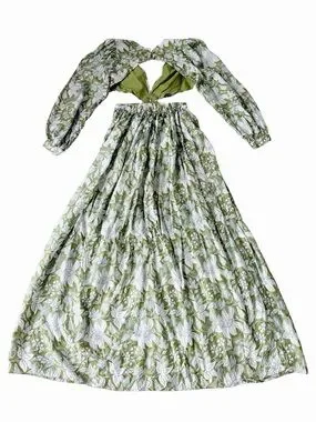 Hannah Artwear | Dresses | Hannah Artwear Rio Silk Maxi Dress In ...